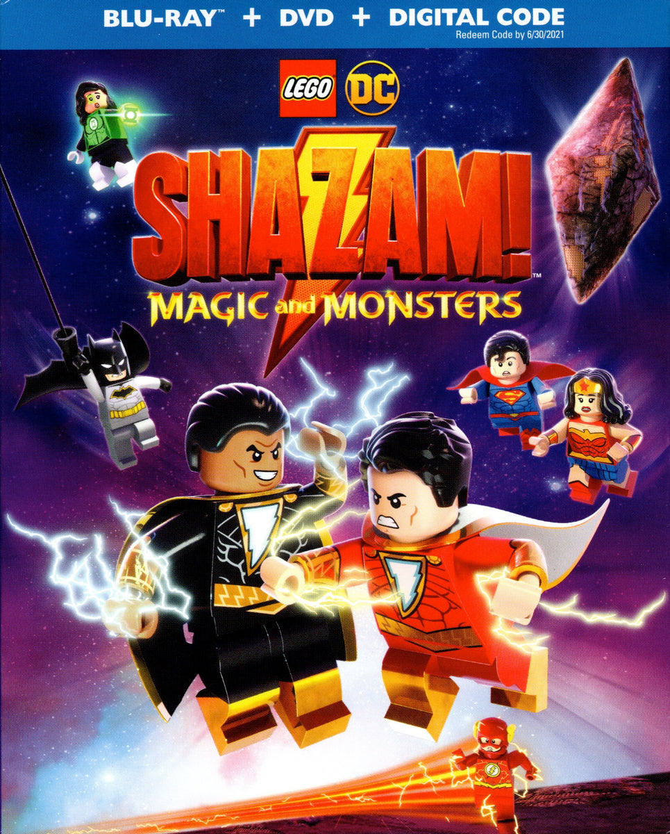 Shazam! Magic and Monsters (BD, DVD, Digital) – Bedlam Bricks